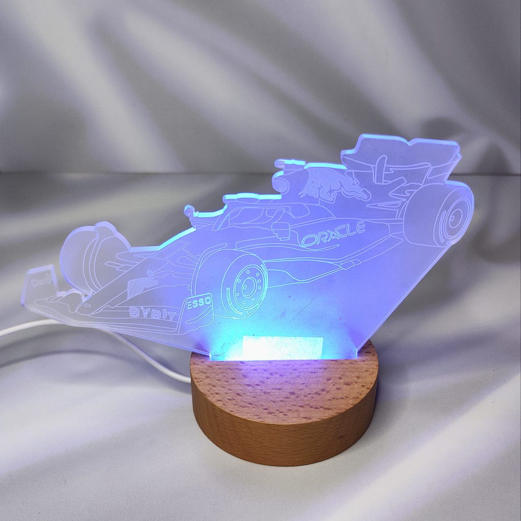 Lampara Led Auto Formula 1 RedBull Racing – RGB 7 Colores – Tienda F1 ...