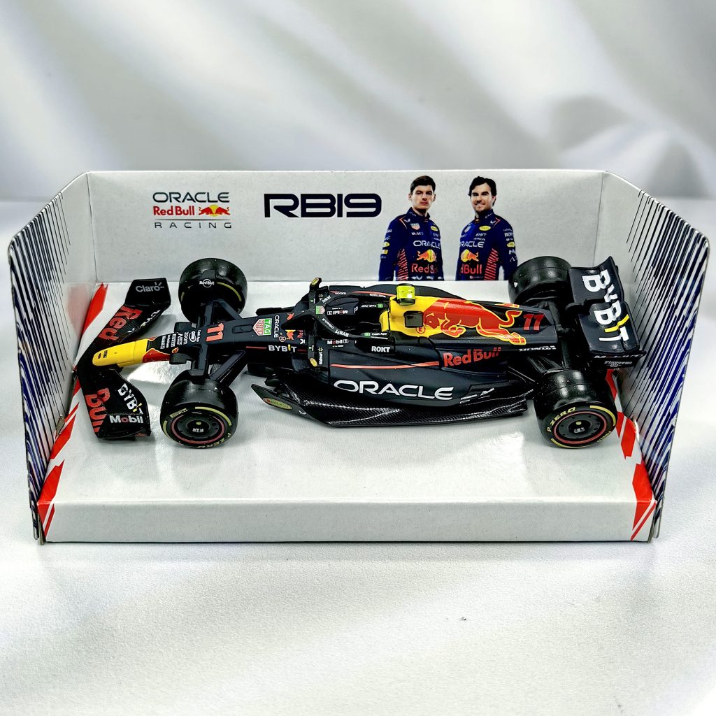 RedBull RB19 2023 #11 Checo Perez Caja Normal Burago 1:43 – Tienda F1 ...