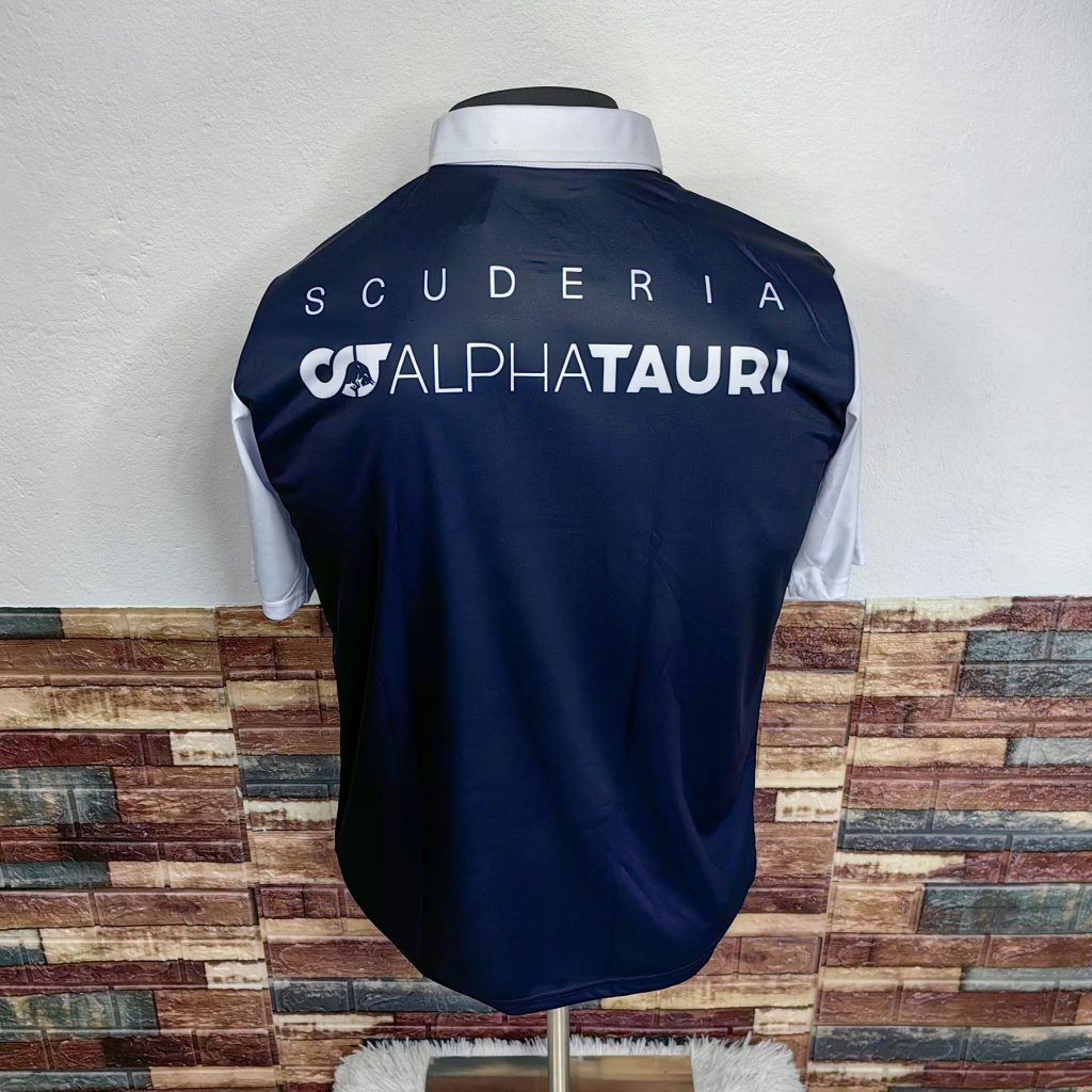 Polera Polo Alpha Tauri F1 Team 2022 – Tienda F1 MD Sports