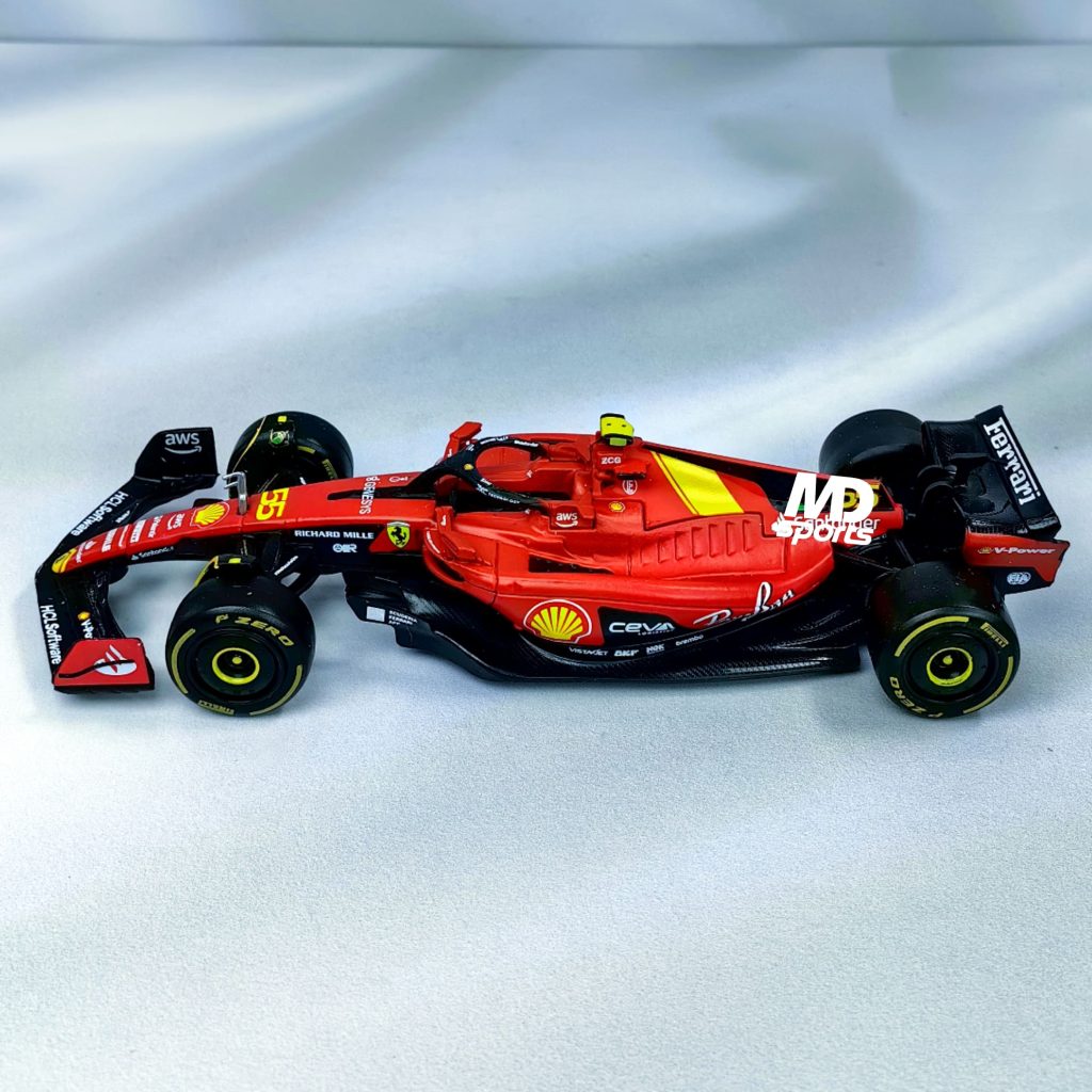 Ferrari SF-23 Monza 2023 #55 Carlos Sainz Caja Normal Burago 1:43 ...