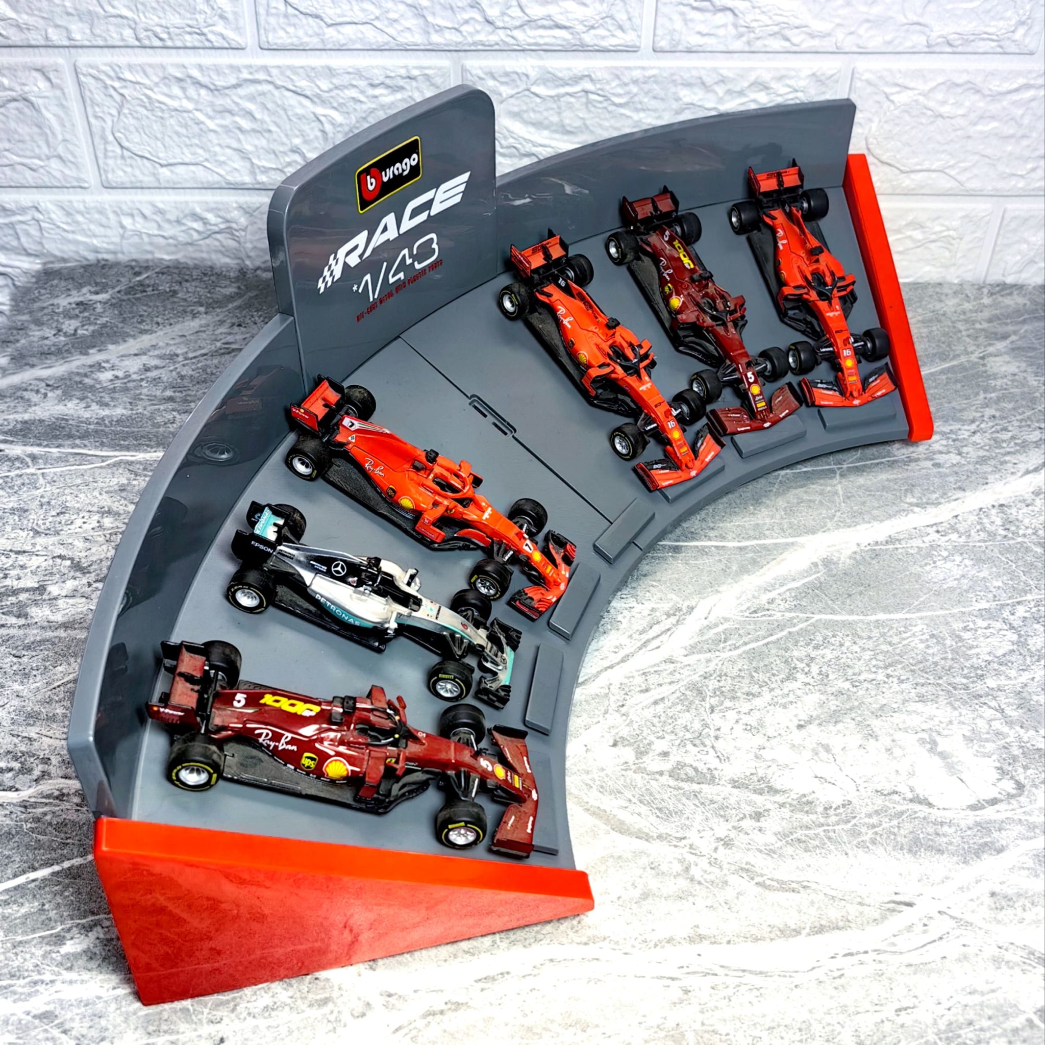 Base Exhibidor De Autos Formula 1 A Escala Burago 1:43 – Tienda F1 MD Sports