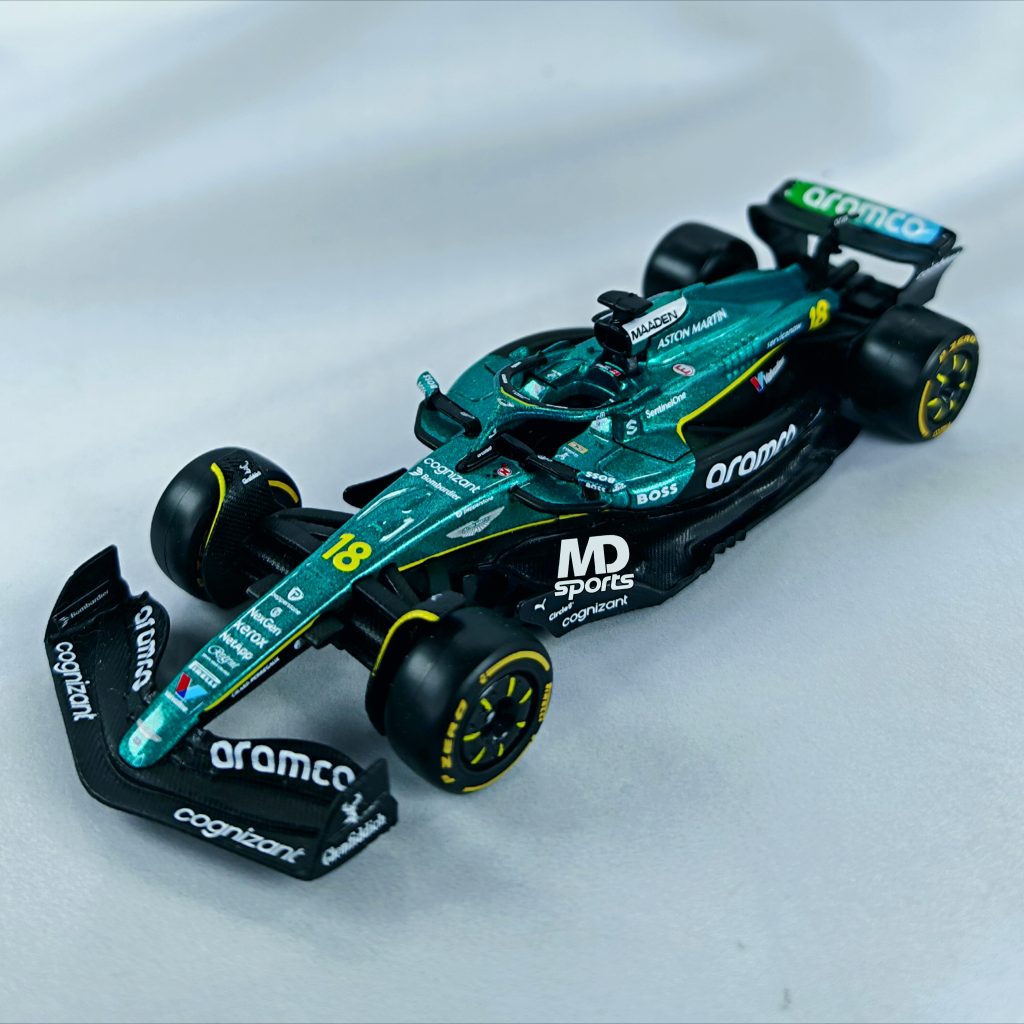 Aston Martin AMR25 2025 #18 Lance Stroll Caja Normal Burago 1:43 ...